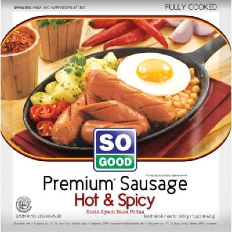 Jual So Good Original Premium Sausage [300 g] di Seller Alfamidi ...