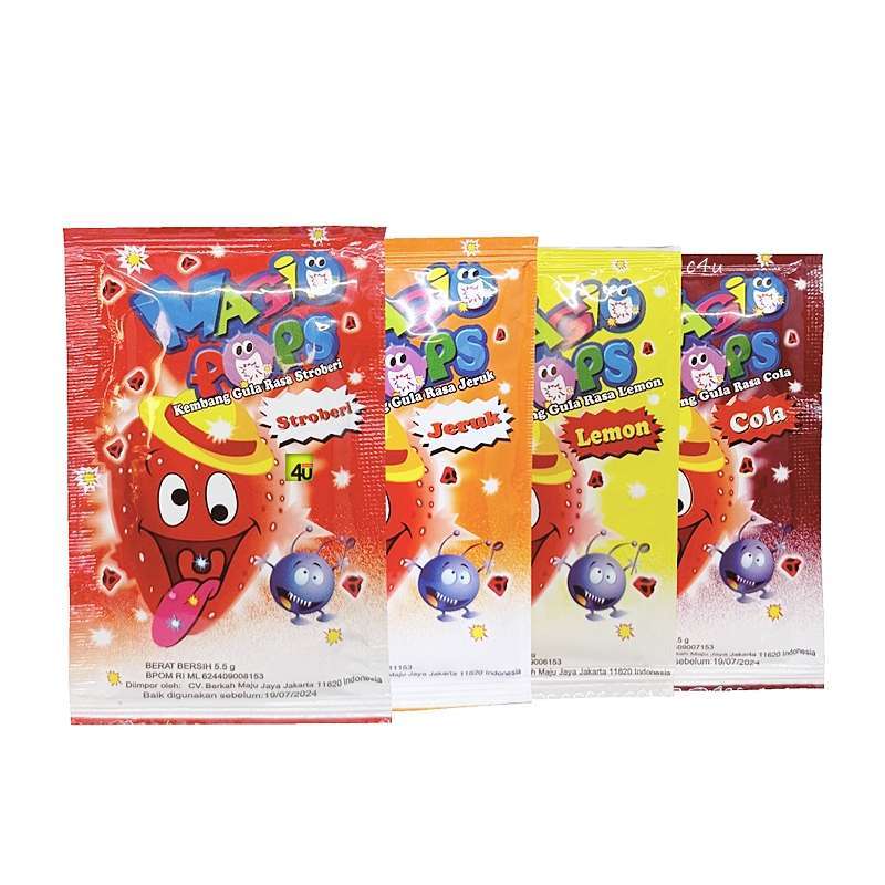 Promo Magic Pops - Crackle-Popping Candy - 1 Sachet - STROBERI Diskon ...