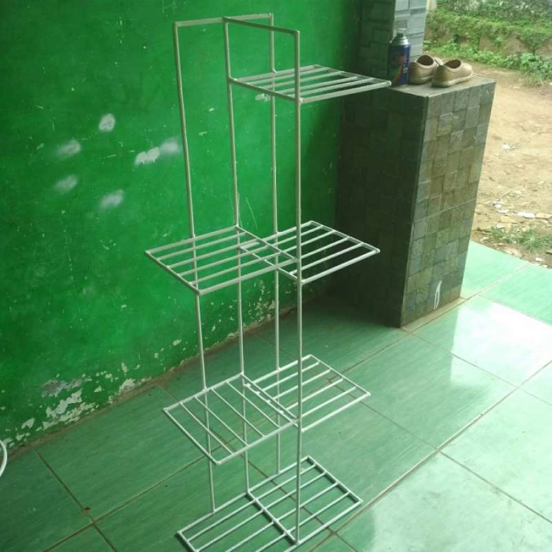 Jual rak bunga 5 pot besi bulat di Seller JERYY JAKET STORE - Pasar ...