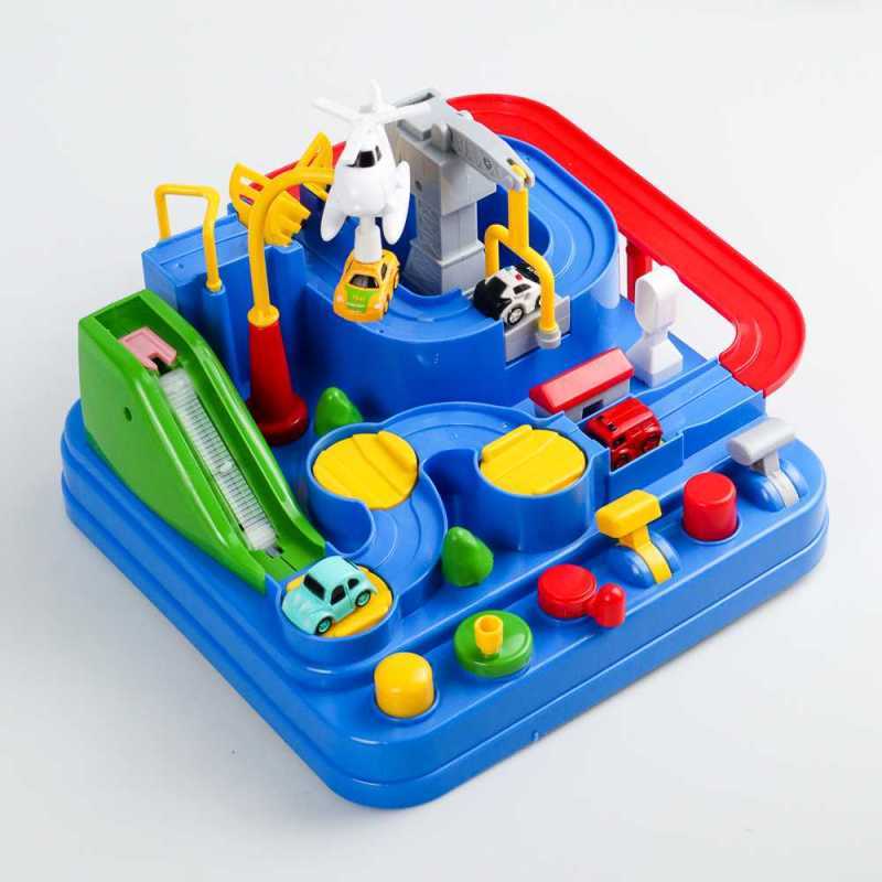 Promo Glo - Firststep Mainan Anak Racing Car Rail Children Toy 4 Mobil ...