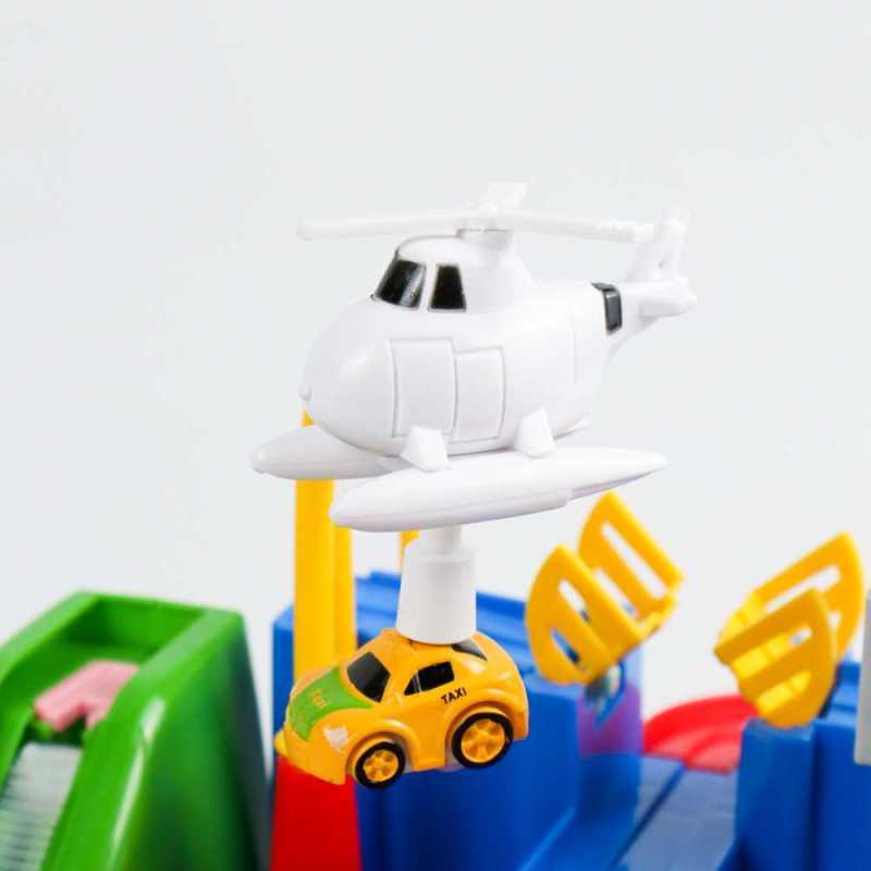 Promo Glo - Firststep Mainan Anak Racing Car Rail Children Toy 4 Mobil ...