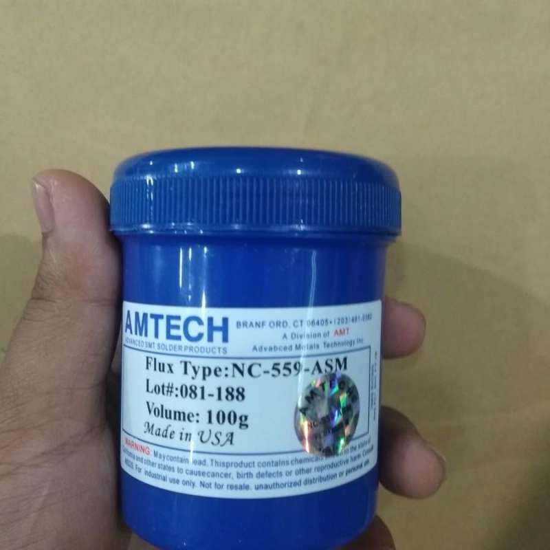 Promo Flux Amtech Nc-559-asm 100gram / Flux Amtech ( Made In Usa ) Diskon 14% Di Seller Naida ...