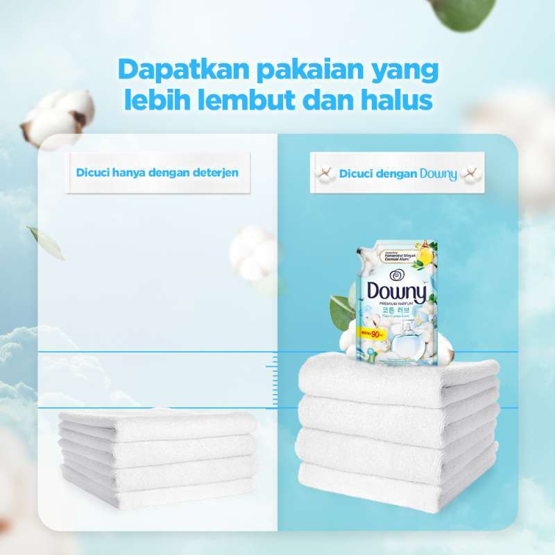 Promo Downy Cotton Pure Love Softener Pewangi Dan Pelembut Pakaian ...