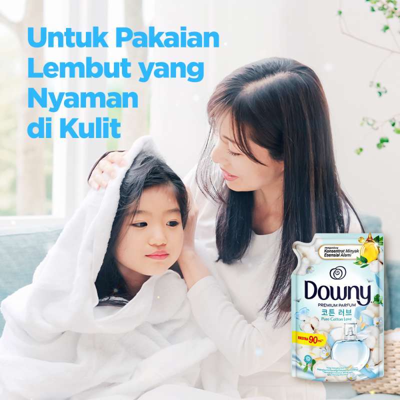 Promo Downy Cotton Pure Love Softener Pewangi Dan Pelembut Pakaian ...