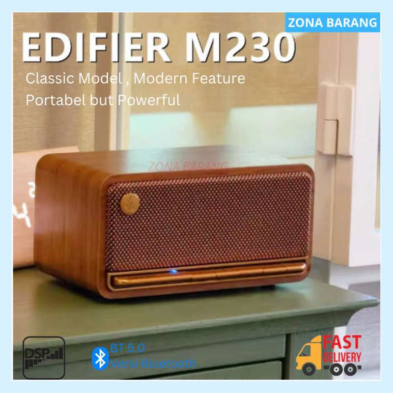 Jual Edifier M230 Classic Retro Portable Hifi Sound Bluetooth DSP ...