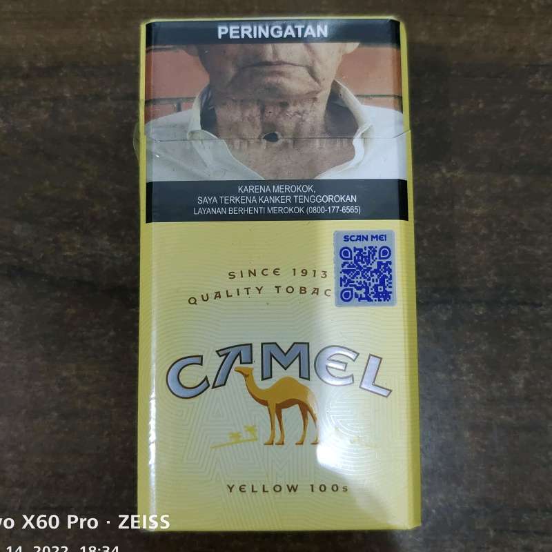 Jual Rokok Camel Kuning 1 Pak Termurah - Harga Grosir Terupdate Hari ...