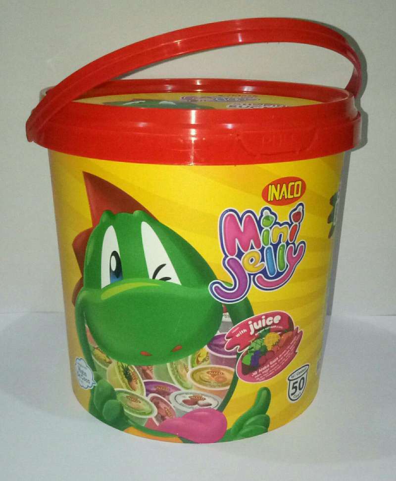 Jual Inaco Mini Jelly Sharing Bucket [750g/ 50 pcs] Halal di Seller ...