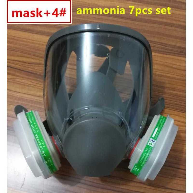 Promo GLO - 3M Masker Gas Amonia Full Face Respirator - 6800 no.4 Warna ...