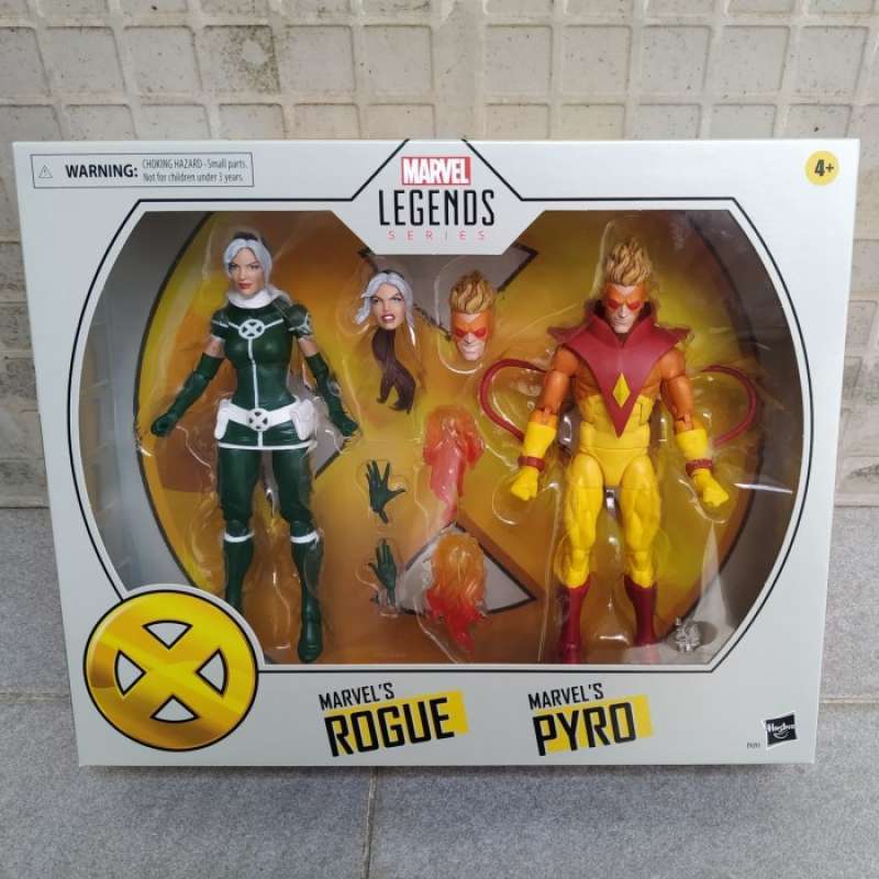 Promo Hasbro Marvel Legends X Men 2 Pack Rogue And Pyro 2pack Xmen Diskon 22 Di Seller Toys