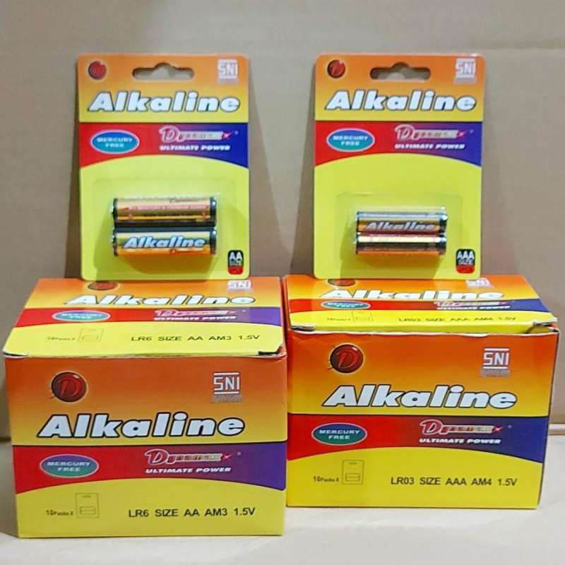 Jual Battery Alkaline Aa And Aaa Dynamax Ultimate Power Sni Baterai Di