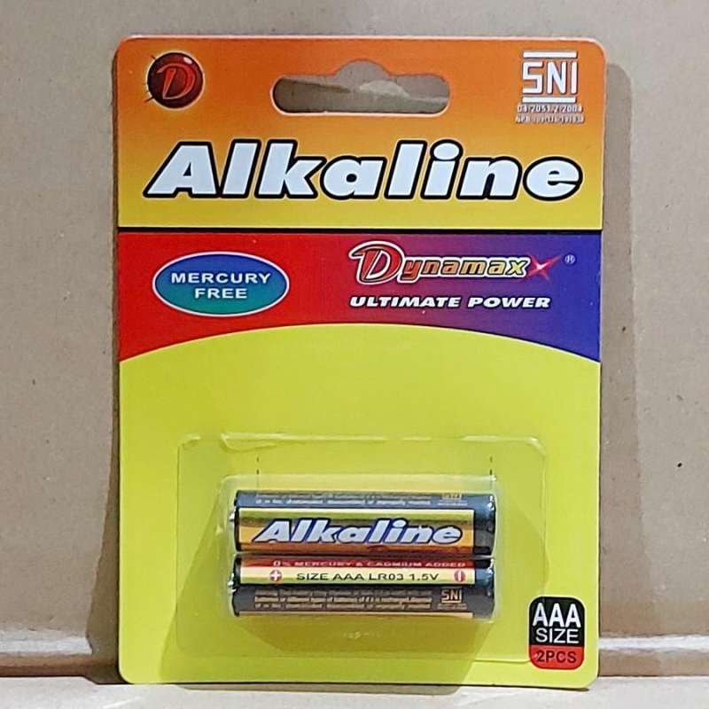 Jual Battery Alkaline Aa And Aaa Dynamax Ultimate Power Sni Baterai Di