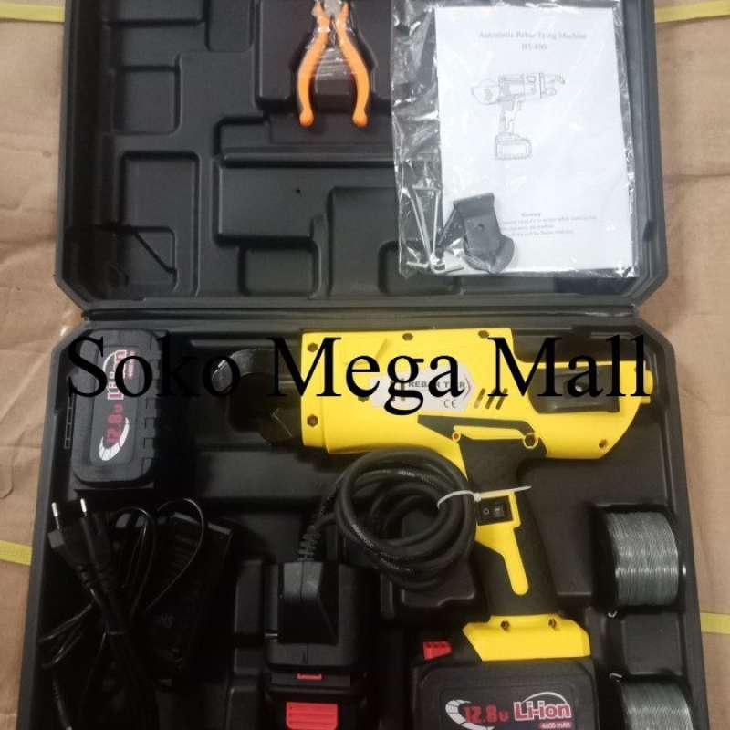 Jual Available Mesin Cordless Rebar Tying / Pengikat Besi Beton Bendrat ...