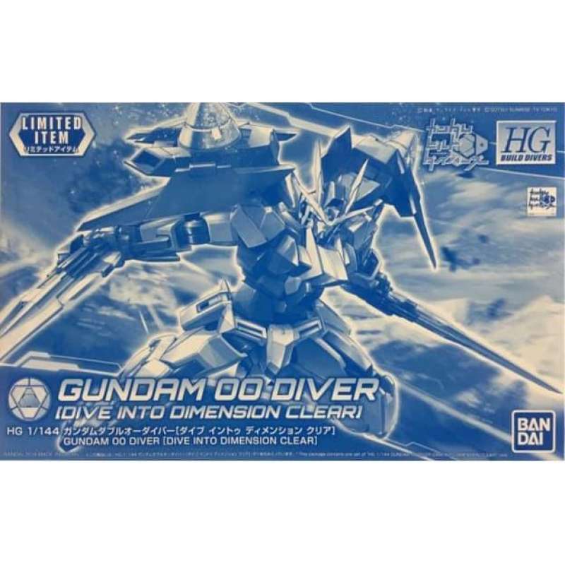 Jual HG HGBD 1/144 00 Diver Dive Into Dimension Clear - Gundam Build Divers di Seller ...