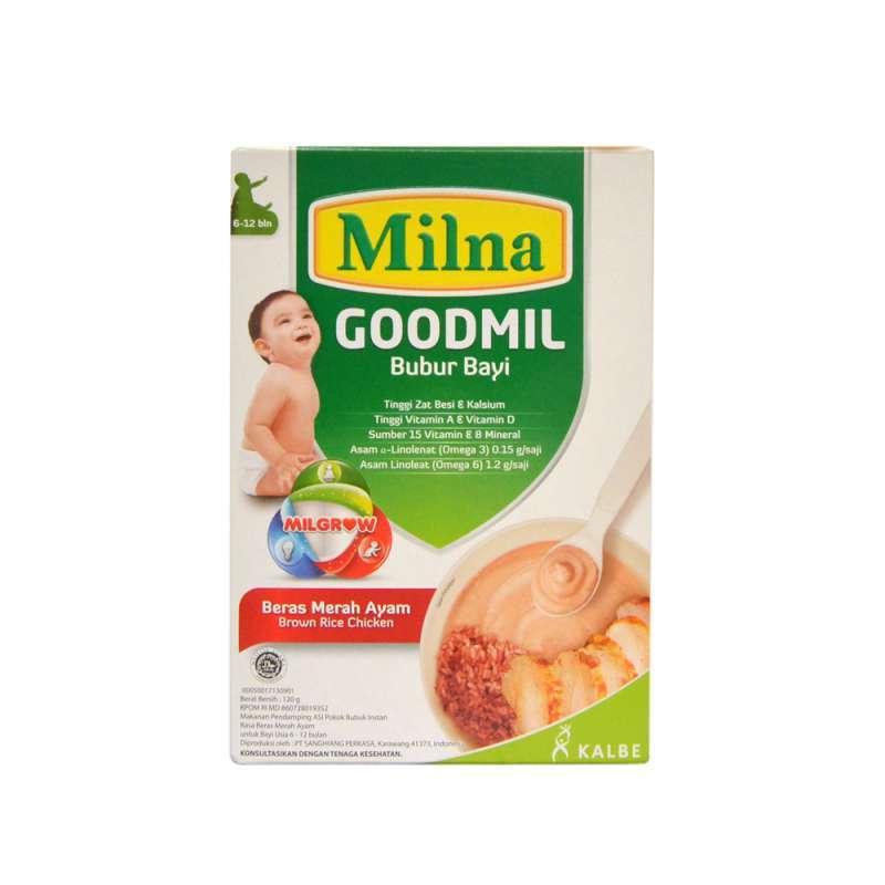Jual Milna Bubur Bayi Goodmil - Rasa Beras Merah Semur Ayam [120gr] di ...