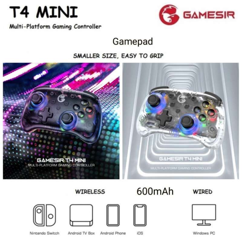 Promo GAMESIR T4 MINI - Multi-Platform Gaming Controller - Gamepad ...