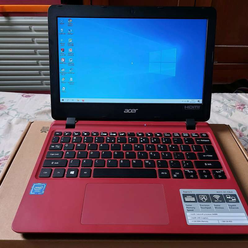 Jual Laptop Acer Aspire 3 A311-31 Ram 4gb/ Hdd 500gb Di Seller Lanches ...
