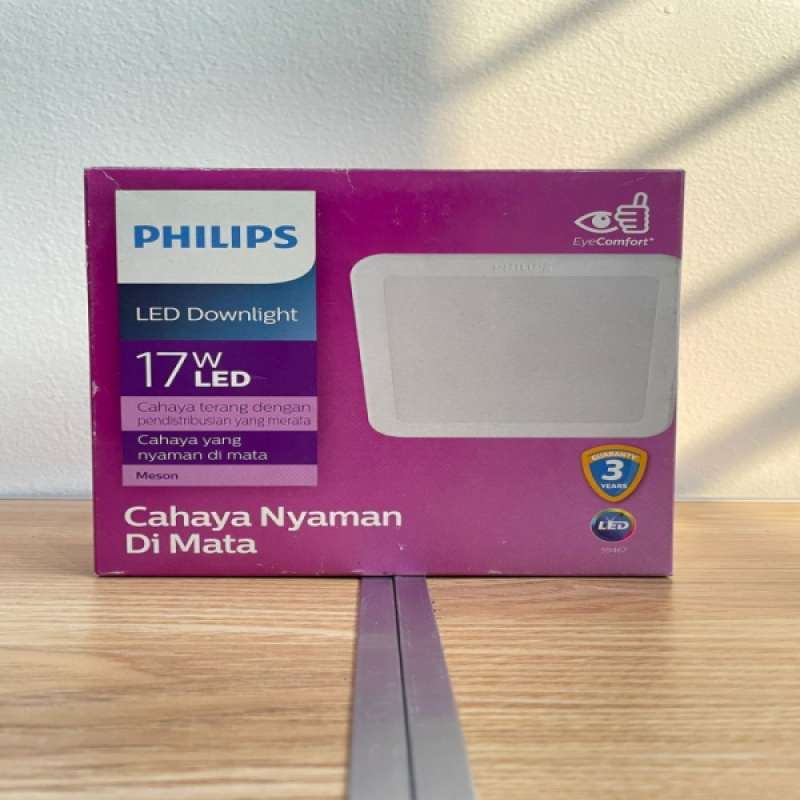 Jual Free Ongkir Philips Meson Kotak Sq Led Downlight 17 W Cool ...