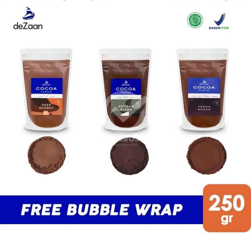 Jual Dezaan Cocoa Powder / Coklat Bubuk Premium (Repack 250gr ...