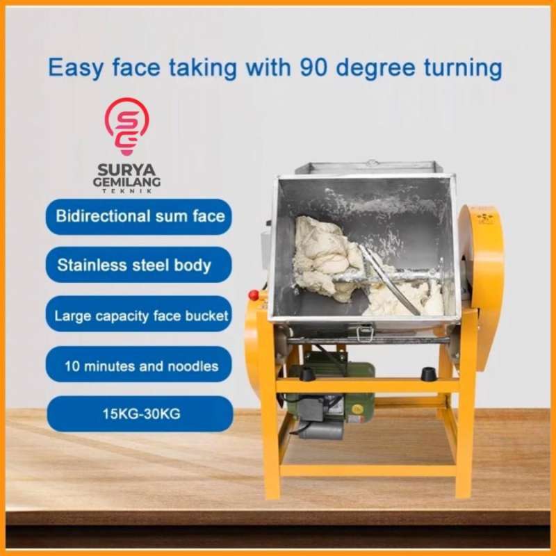 Jual MESIN ADONAN/PENGADUK TEPUNG/MIXER ROTI KUE MIE SERGUNA di Seller ...