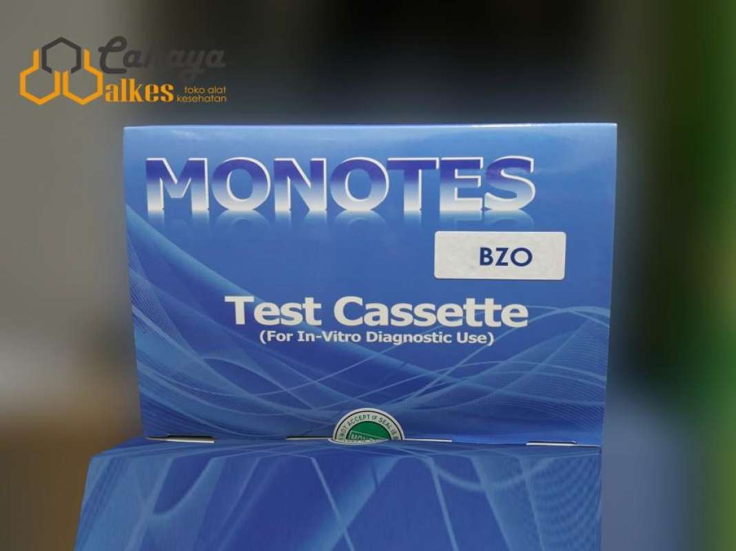 Jual Rapid Test Drug BZO Benzodiazepines Casette Monotes isi 25 di ...