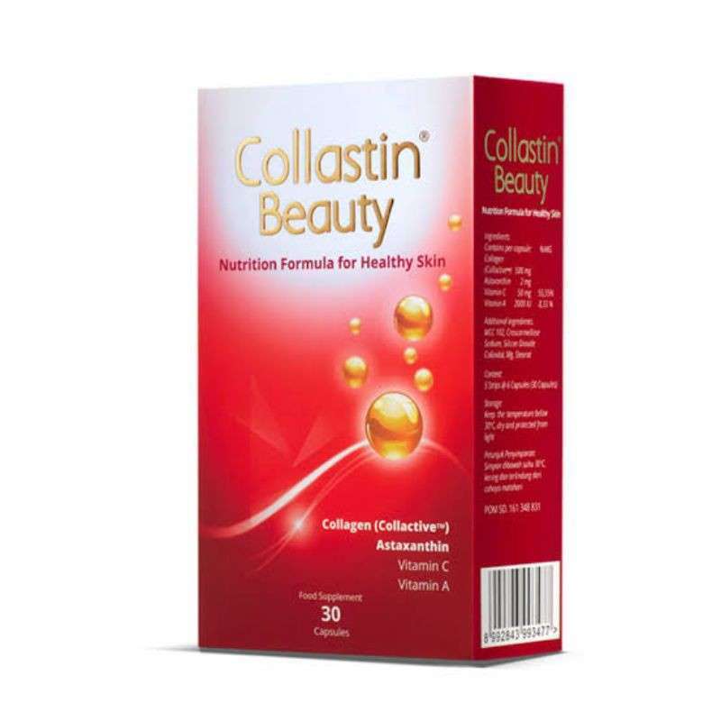 Jual Collastin Beauty Kapsul 30 Capsules di Seller Toko Obat Berkah ...