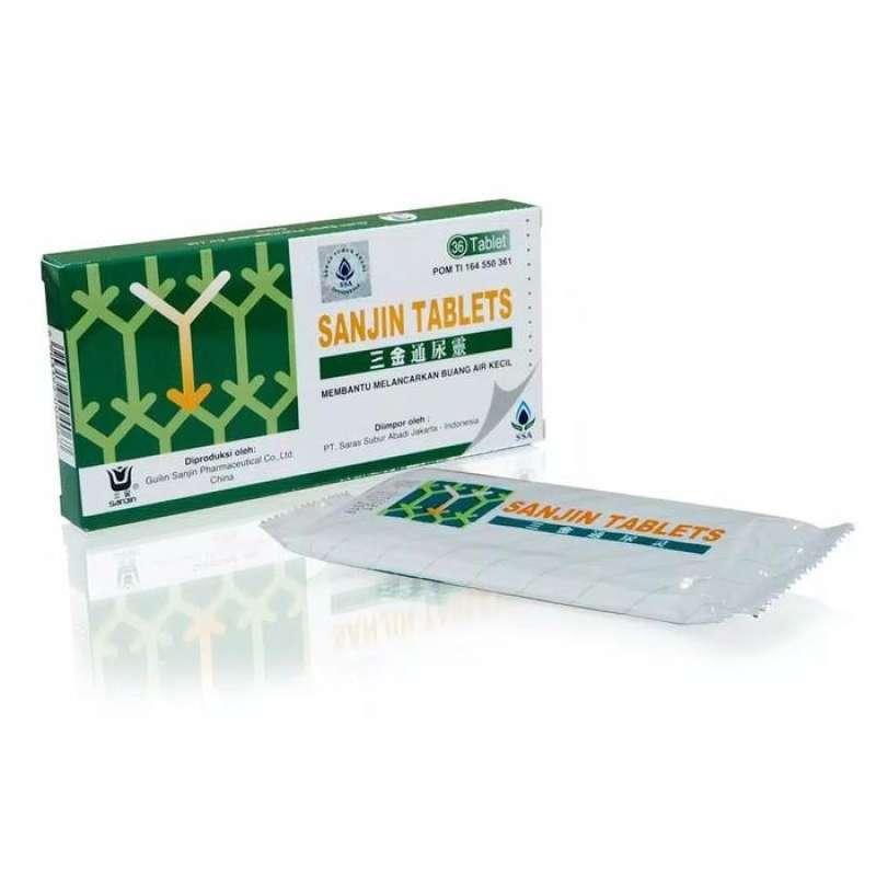 Jual San Jin Tong Niao Ling (sanjin Tablets) - Melancarkan Buang Air ...