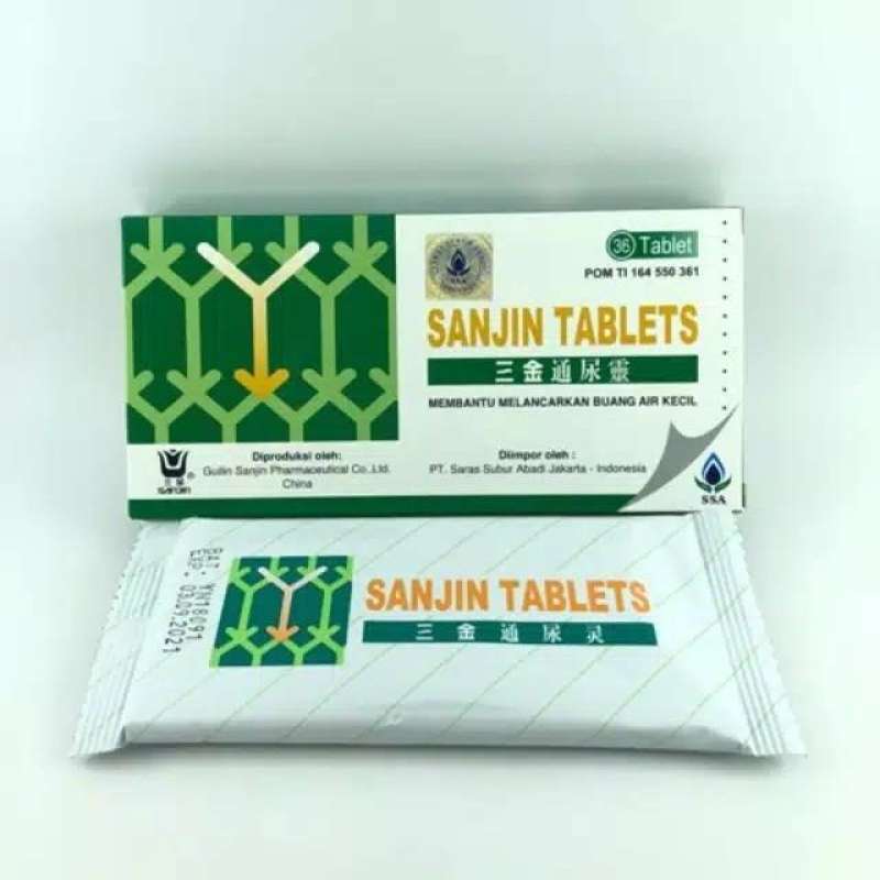 Jual San Jin Tong Niao Ling (sanjin Tablets) - Melancarkan Buang Air ...