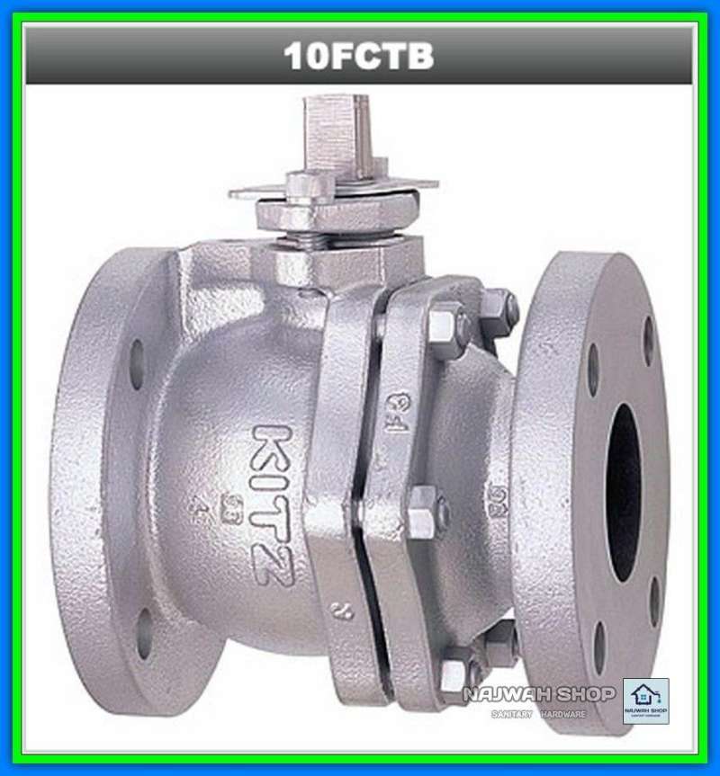 Jual Stop Kran Ball Valve Full Bore 3/4 Inch Kitz Cast Iron Jis 10k Fctb Besi Cor Original Japan ...
