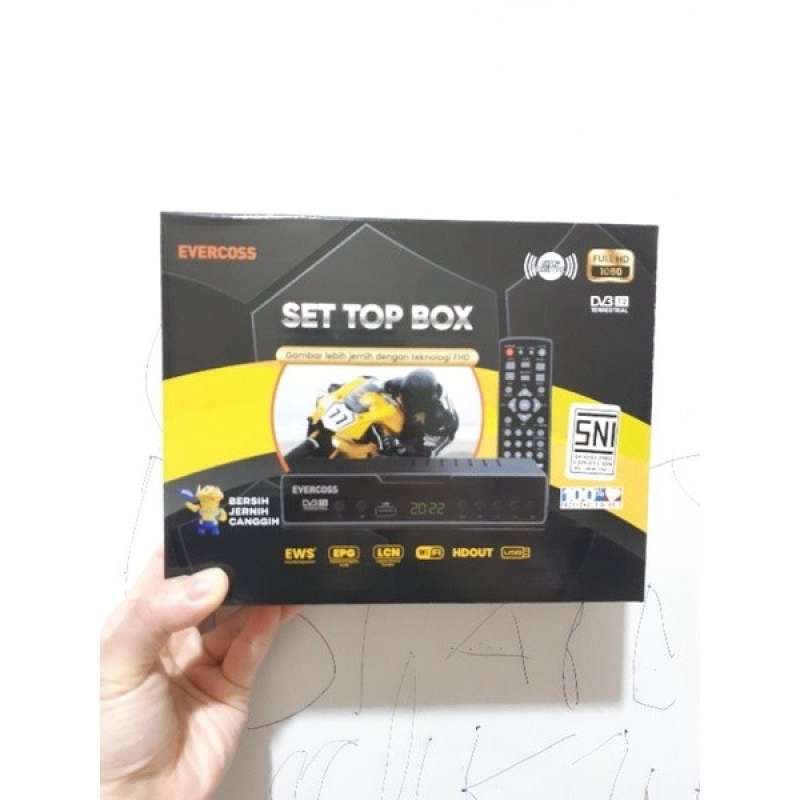 Jual Evercross STB Set Top Box Max Mega Box TV Digital receiver Full HD ...