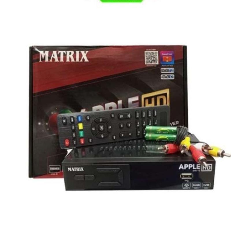 Jual Matrix Apple Hd Red Dvb-t2 Set Top Box Tv Digital Uhf Channel ...