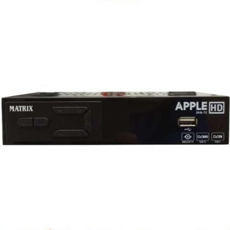 Jual Matrix Apple Hd Red Dvb-t2 Set Top Box Tv Digital Uhf Channel ...