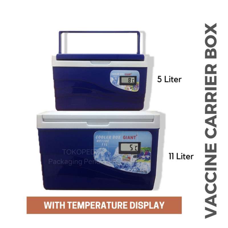 Jual Cooler Box GIANT Vaccine Carrier Box 5 Liter Cool Box 11 Liter di ...