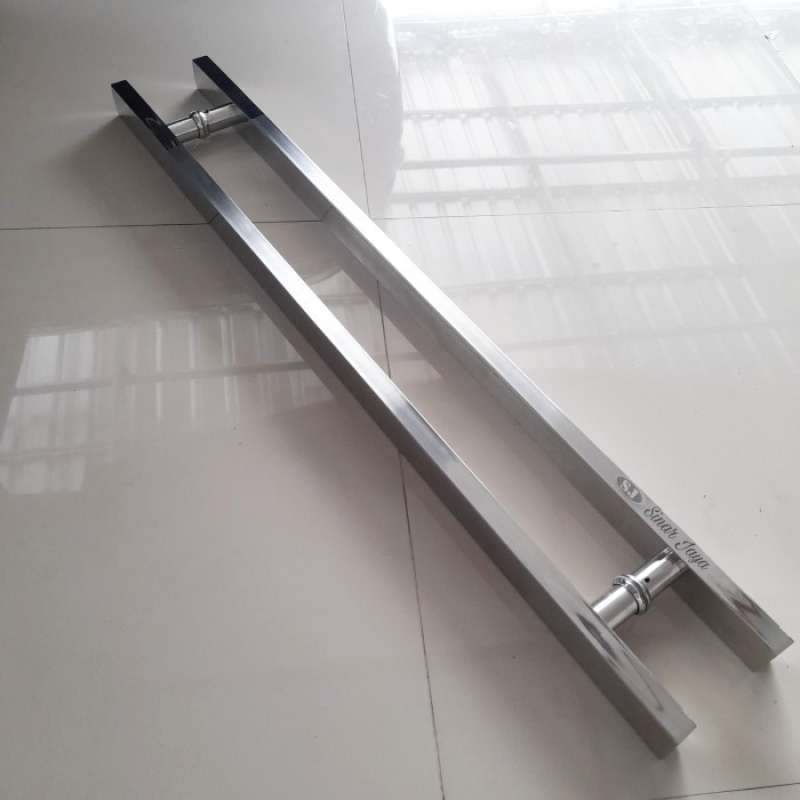 Jual handle pintu baut tembus gagang tarikan pintu stainliss hotel atm ...