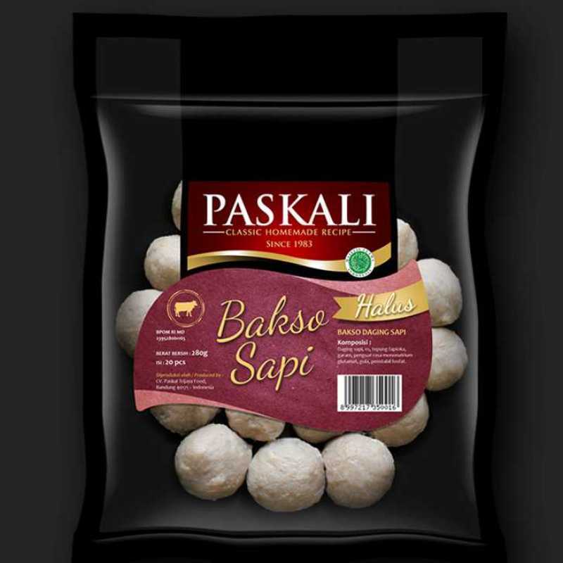 Jual Paskali Bakso Sapi Halus [280 Gr/ 20 Pcs] Di Seller Papaya Fresh ...