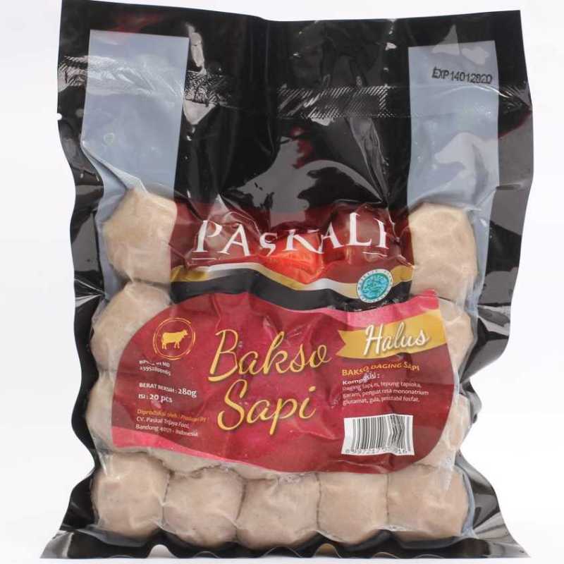 Jual Paskali Bakso Sapi Halus [280 Gr/ 20 Pcs] Di Seller Papaya Fresh ...