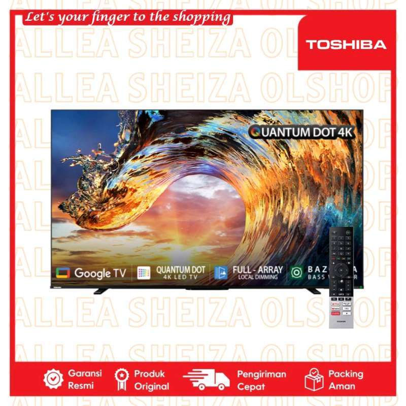 Promo TOSHIBA 50M550LP ANDROID TV QUANTUM DOT 4K UHD 50 INCH Diskon 16% di Seller Allea Sheiza ...