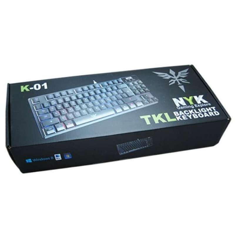 Promo NYK K-01 Guild TKL Backlight Gaming Keyboard Garansi Resmi Diskon ...
