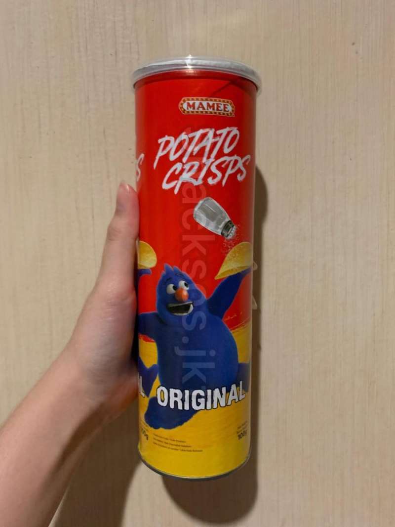 Jual MAMEE POTATO CRISPS ORIGINAL / CHEESE / SOUR CREAM ONION -POTATO ...