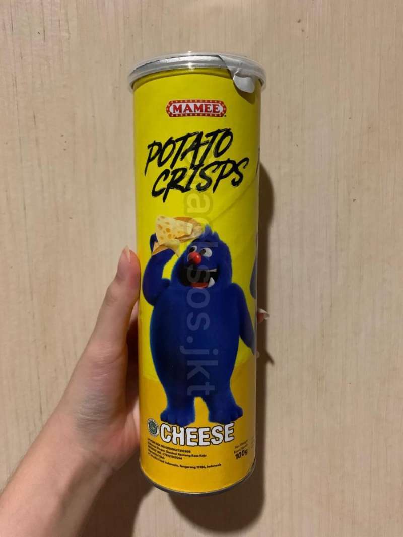 Jual MAMEE POTATO CRISPS ORIGINAL / CHEESE / SOUR CREAM ONION -POTATO ...