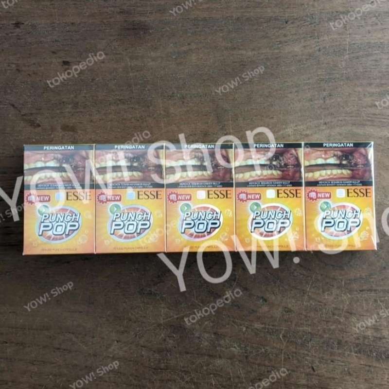 Jual Rokok Esse Punch Pop isi 16 batang di Seller YOW! Shop - Kota ...