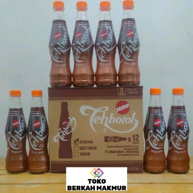 Promo Teh Botol Sosro 450 Ml / Teh Botol Sosro Pet 450 Ml Diskon 9% Di ...