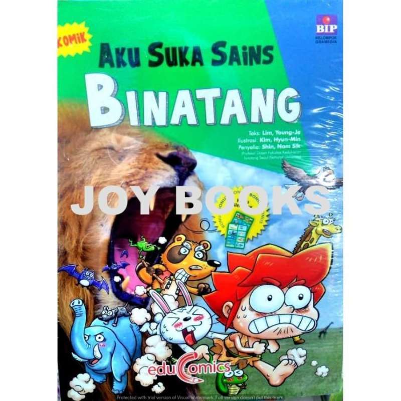 Jual BUKU KOMIK EDUKASI / EDU COMICS AKU SUKA SAINS BINATANG di Seller ...