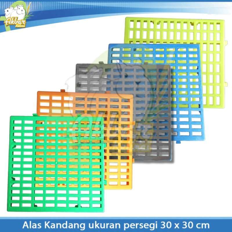 Jual Alas Kandang Hewan Footrest 30X30 Cm - Palet Plastik -Tatakan Kandang di Seller Bora ...
