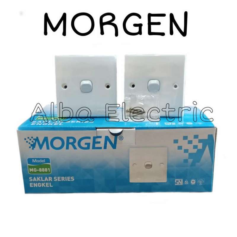 Jual Ib Saklar Engkel Morgen Mg-8881 Single Sni / Saklar Tunggal Tanam ...