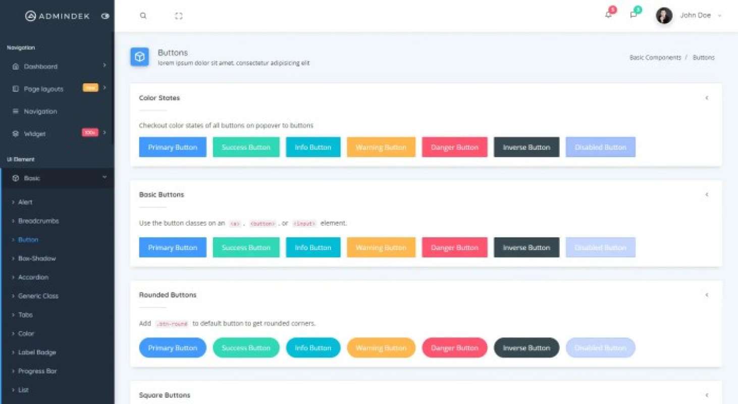 Jual Bootstrap 5 - Admindek | Premium Admin Dashboard Template Di Seller Juragan Bootstrap ...