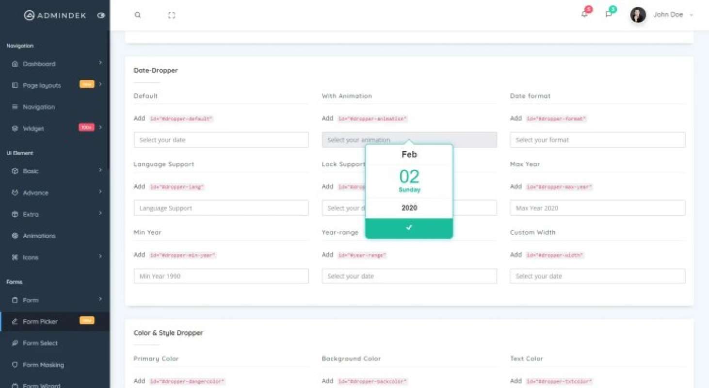 Jual Bootstrap 5 - Admindek | Premium Admin Dashboard Template Di Seller Juragan Bootstrap ...