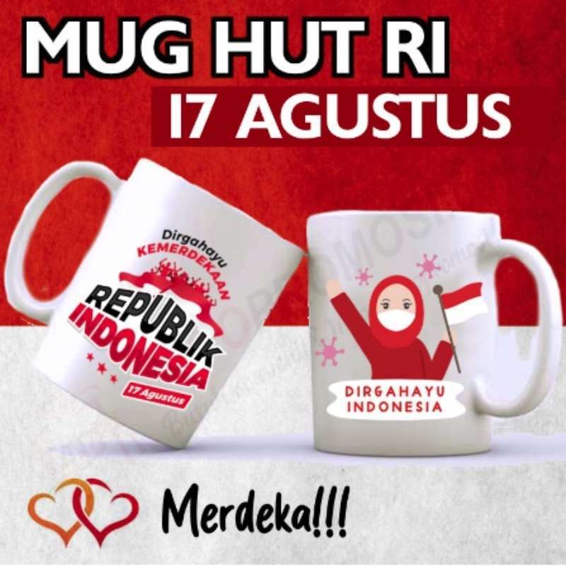 Jual Mug gelas Tema INDONESIA / MUG CUSTOM di Seller Angstore9 - Kamal ...