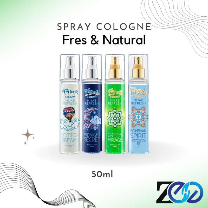 Jual Fres & Natural Cologne 100 ml di Seller Zeeva.id - Candi, Kab ...