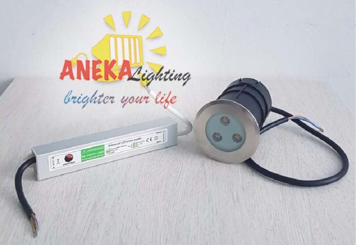 Jual Lampu Kolam Led Ip68 6w Stainless + Trafo Waterproof Pool Lights ...