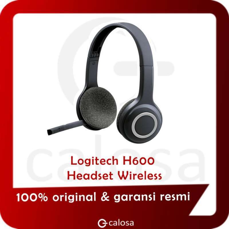 Jual Logitech Headset Wireless H600 Original Murah - Harga Diskon Mei 2024 | Blibli